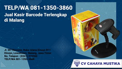 Jual Mesin Scan Barcode Malang Kami Melayani Pengiriman Ke Kota