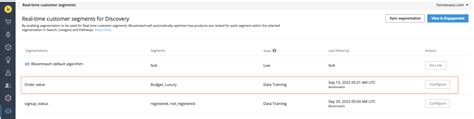 Segmentation Setup