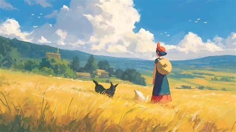 Ponyo Studio Ghibli Underwater Scene Desktop Wallpaper 4k