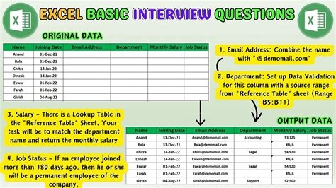 Excel Interview Questions And Answers In Tamil Top Excel Interview