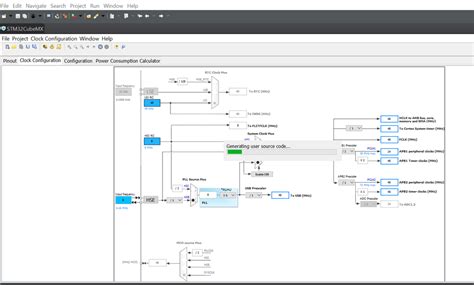 when stm32cubemx generating user source code it s