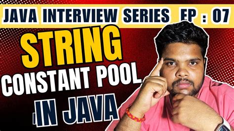 What Is String Constant Pool In Java What Is Scp In Java Interview Youtube