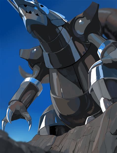 Aggron Pokemon Drawn By Yunimaru Danbooru