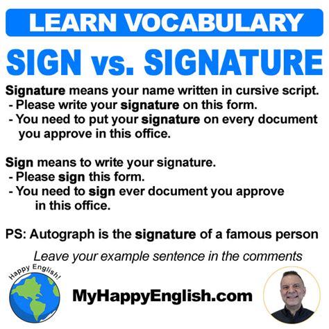 Signatures For Your Name