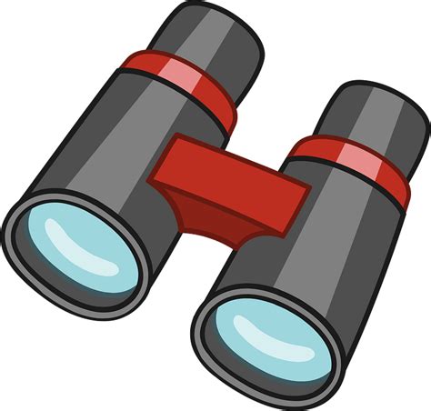 Binoculars Free Vector Clipart Images On