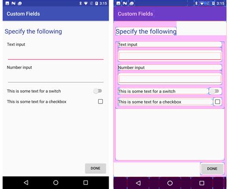 Android Space Above Elements In Constraintlayout Stack Overflow