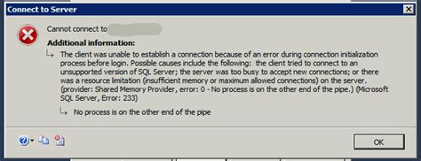 Cannot Login In SQL Server Management Studio Error Stack Overflow