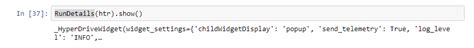 rundetails widget doesn t appear · issue 198 · azure
