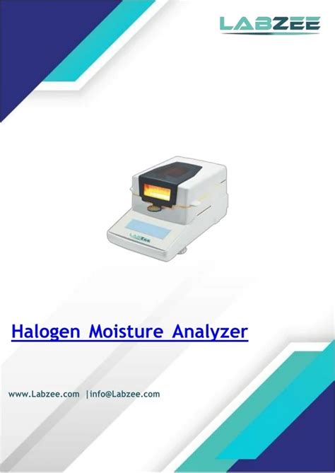 Ppt Halogen Moisture Analyzer Powerpoint Presentation Free Download