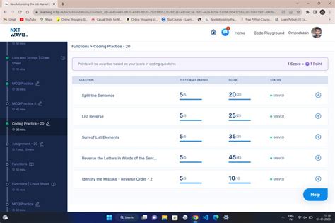 Omprakash Yamavaram On Linkedin 100daysofcodechallenge Day51 Nxtwave Ccbp