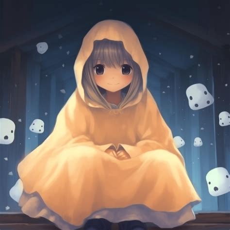 Premium Photo Anime Girl Sitting On Ledge With Dice Falling Around
