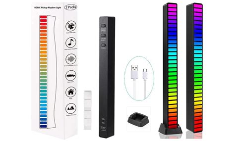 Up To 50 Off On RGB Rechargeable Sound Contro Groupon Goods
