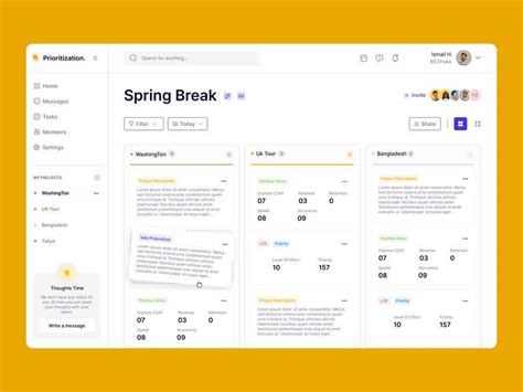 Entry 52 By Mmmamon70 For Design A Uiux For A Prioritization Webapp Freelancer