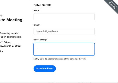 Javascript How Can I Prefill Calendly Guests Email Stack Overflow