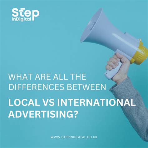 What Are All The Differences Between Local Vs International Advertising