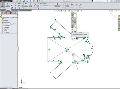 How To Turn Off Visibility Of Relations In Solidworks Grabcad Tutorials