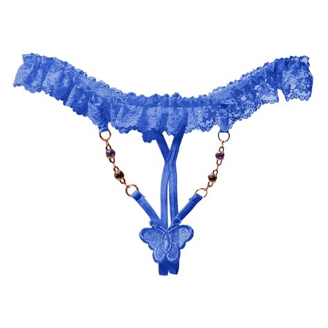 Sexy Women Pearl G String And Thongs Solid Low Waist Underwear Lane