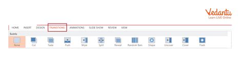 Slide Transition Animation In Powerpoint Learn Definition Examples