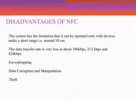 Near Field Communication Nfc Architecture And Operating Modes Pptx