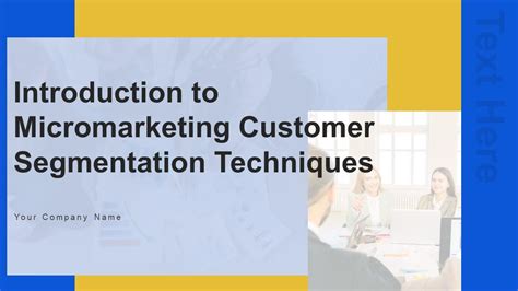 Top 10 Introduction To Micromarketing Customer Segmentation Techniques Powerpoint Presentation