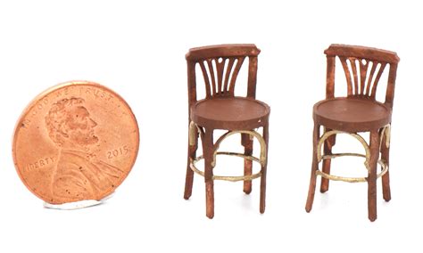 148 Bar Stools Kit Set Of 2 New Stewart Dollhouse Creations