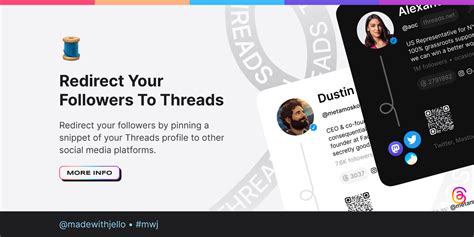 Redirect Your Followers To Threads | Figma