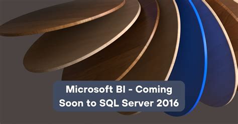 Microsoft BI Coming Soon to SQL Server Telefónica Tech