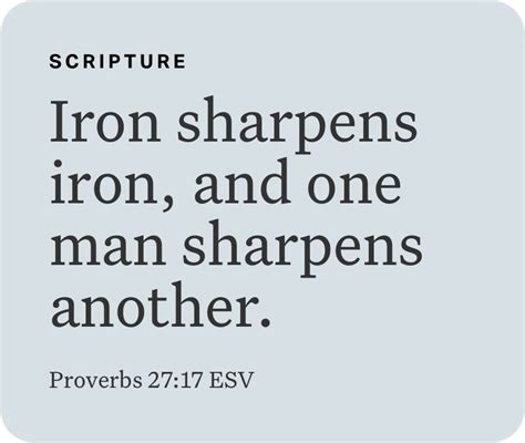 Proverbs‬ ‭2717‬ ‭esv‬‬ Proverbs 27 17 Proverbs Bible Apps