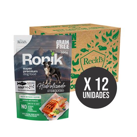 Ronik Grain Free Salmón Hydrolyzed 12 Unidades Reelds Tienda Oficial
