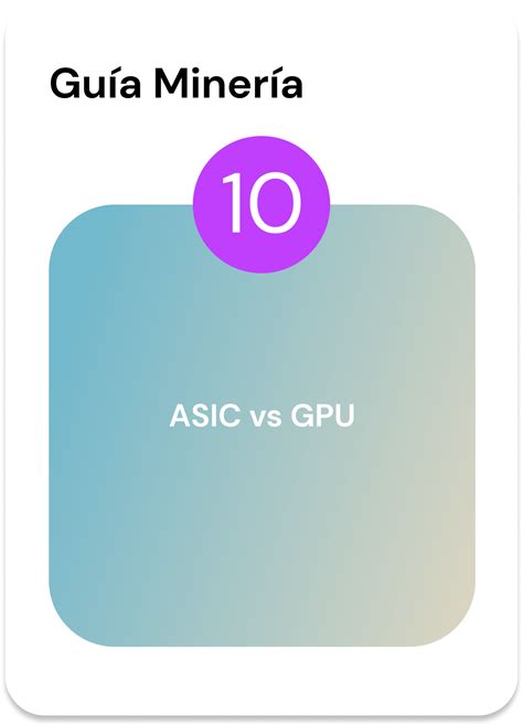 10 ¿qué Diferencias Hay Entre La Minería Con Asic Y Gpu Bandb Solutions