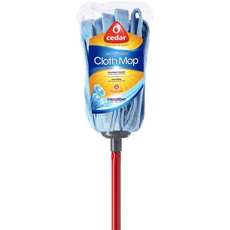O Cedar Microfiber Cloth Mop Ultra Absorbent Streak Free And Reusable