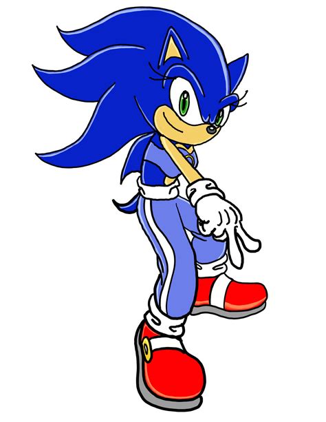 Sonica The Hedgehog Sonic Genderbend By Spiderzsonic On Deviantart