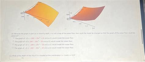 Solved A Team Of Oceanographers Is Mapping The Ocean Floor