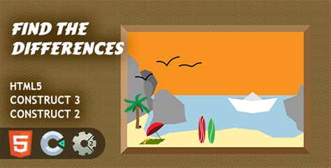 Find The Differences Html5 Construct 23 Game By Sparximer Codecanyon