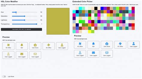 Home Asssitant Color Picker Dashboards And Frontend Home Assistant Community