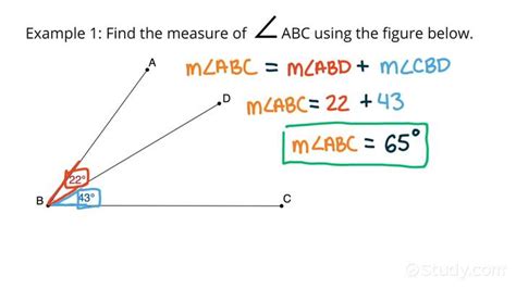 Using Angle Addition Geometry Study