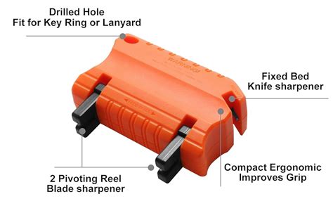 Aaaqq Reel Lawn Mower Blade Sharpener Kit Patio Lawn