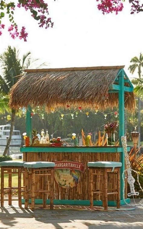 Pin By Steve Pseno On Tiki Time Diy Outdoor Bar Outdoor Patio Bar