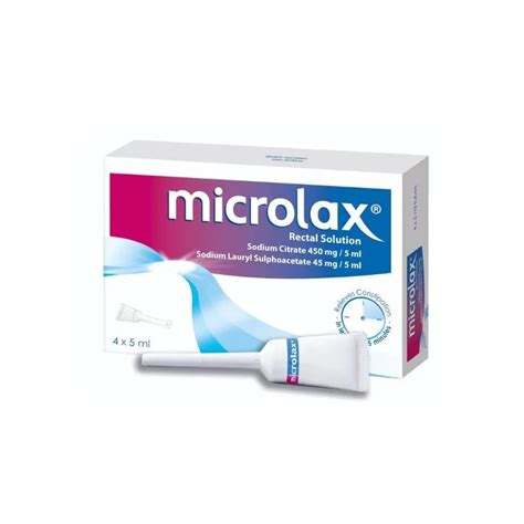 Microlax 5ml Tubes 50 Pack Constipation Relief