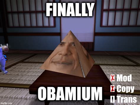 Second Life Marketplace Obamium Rotating