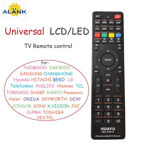 Universal Lcd Led Tv Remote Control Universal Various Brands Rm L1130