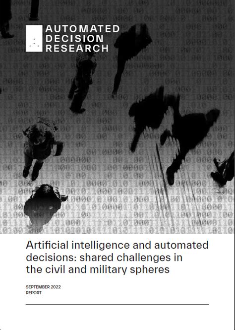 Artificial Intelligence And Automated Decisions Shared Challenges In