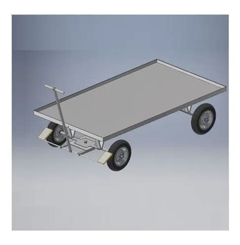 Proyecto Carreta Industrial Carretilla Fabrica Carrito Carga Mercadolibre