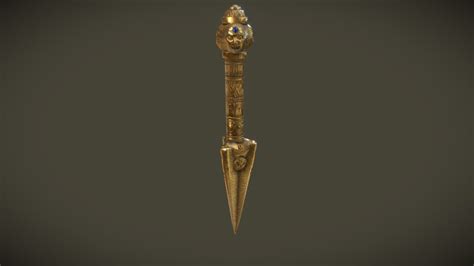 Sacrificial Dagger D Model By Snorrow B Sketchfab