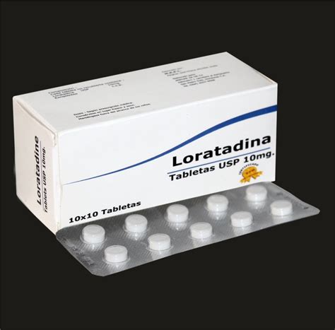 Loratadine Tablets Usp 10mg For Commercial Packaging Type Blister