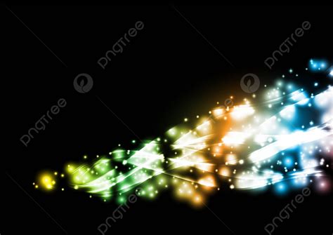 Abstract Art Colorful Background Wallpaper Glow Motion Vector