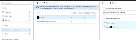 Cant See Scope Claims In Azure Ad Oauth Protected Api Stack Overflow