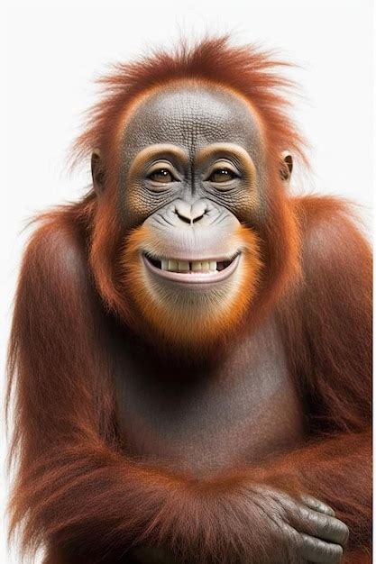 Orangutan Smiling