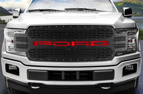 2018 2020 F150 Custom Grille All Black Racerx Customs