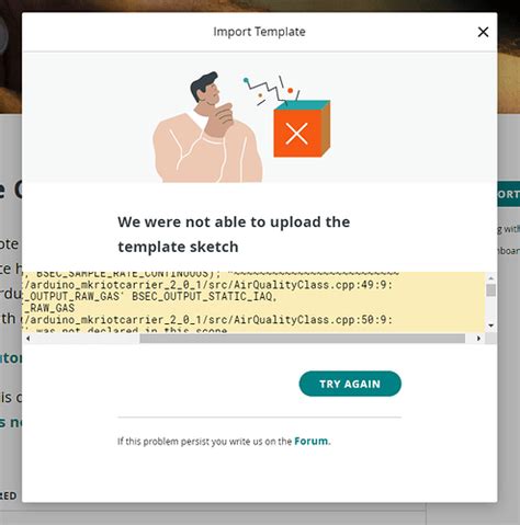 Opala IOT Kit Unable To Upload Template Sketch Cloud IoT Arduino Forum